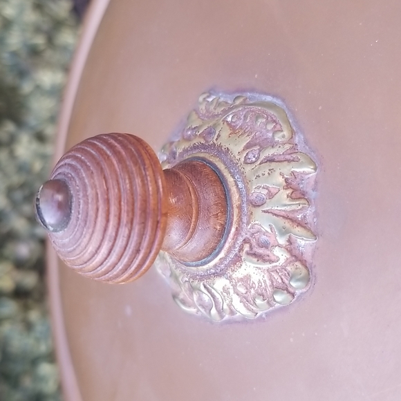 Hand Crafted | Kitchen | Antique Chafing Dish Copper Pan With Lid Cast ...